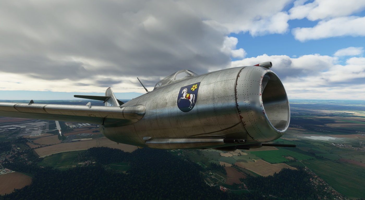 MIG-15 Czechoslovak Air Force #0542 for Microsoft Flight Simulator | MSFS