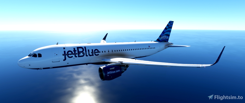 [A32NX] JetBlue "Hops" Livery for Microsoft Flight Simulator | MSFS