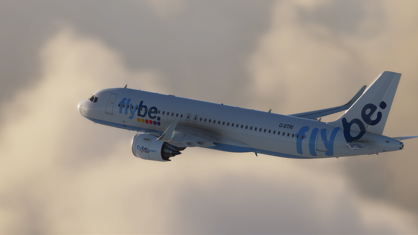 FBW A32NX - Airbus A320neo Flybe (Old Livery) - 8K for Microsoft Flight ...