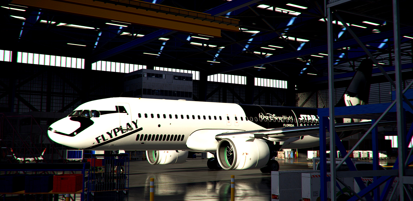 [A32NX] Fly Play Airlines Star Wars VA livery » Microsoft Flight Simulator