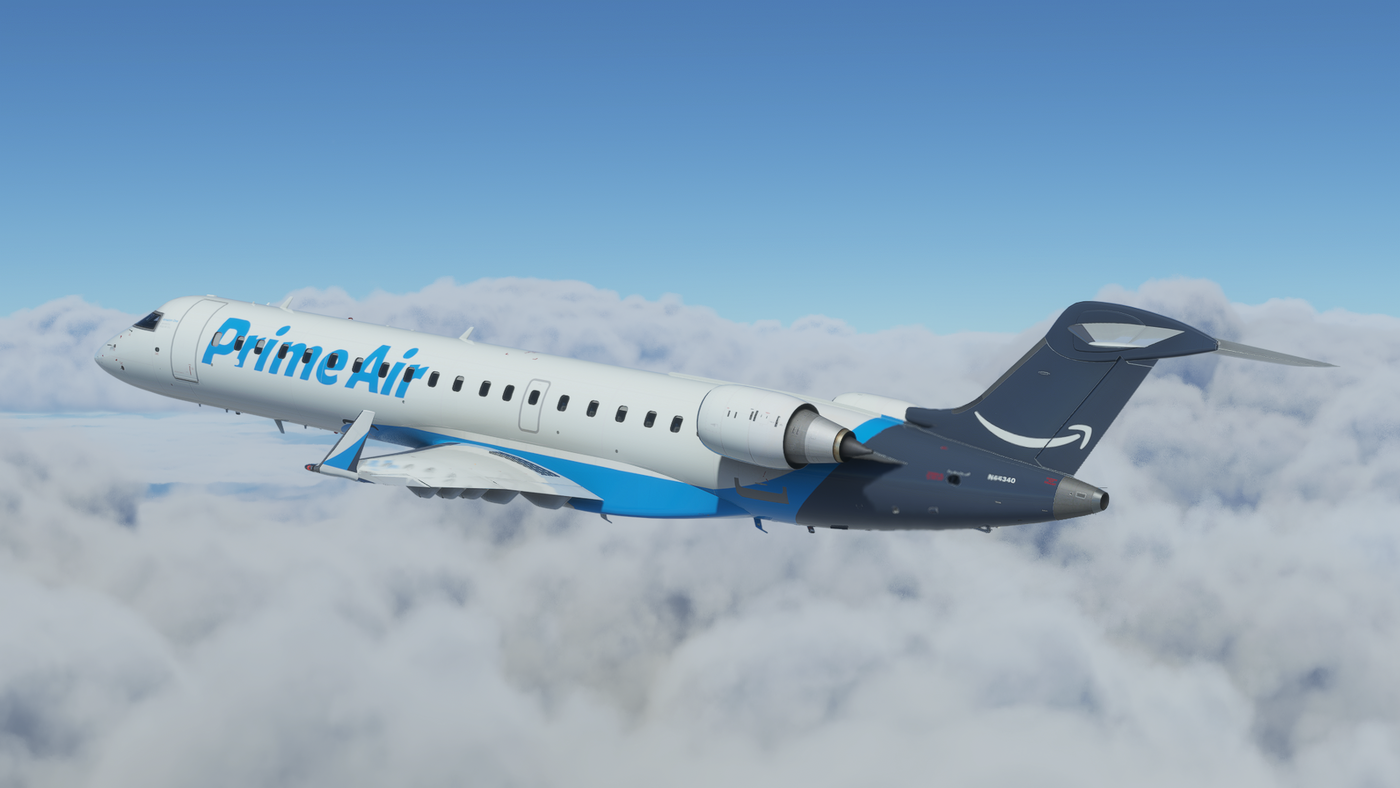 Amazon Prime Air CRJ 700 - 8K for Microsoft Flight Simulator | MSFS