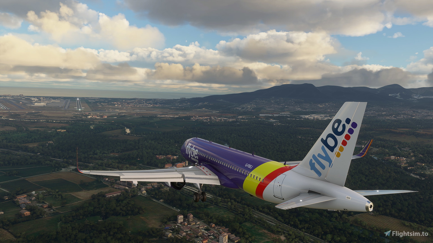 Airbus A320neo Flybe (Purple Livery) - 8K for Microsoft Flight ...