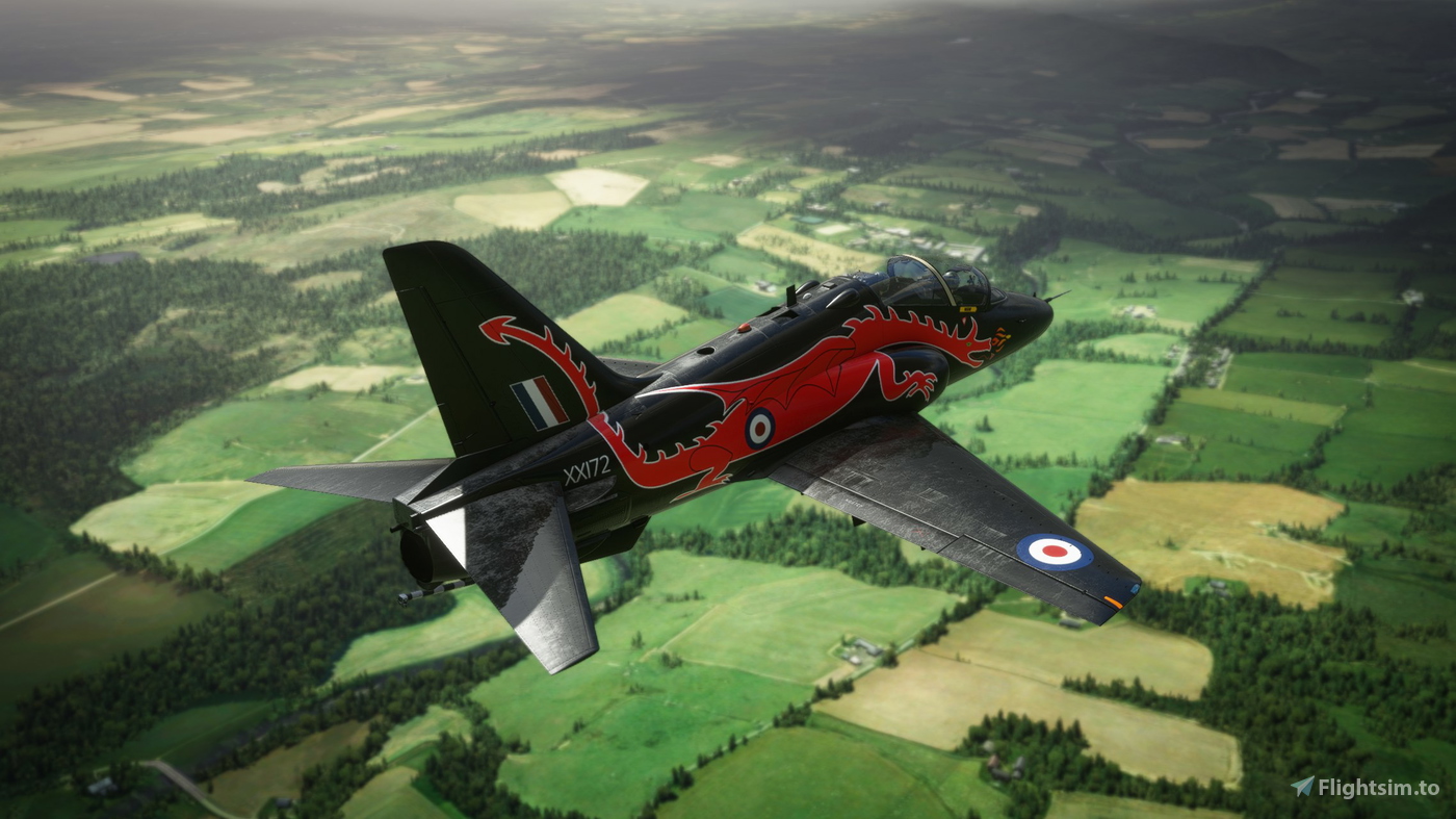 Indiafoxtecho Boeing T-45C Goshawk RAF Hawk T1A XX172 Red Dragon for ...