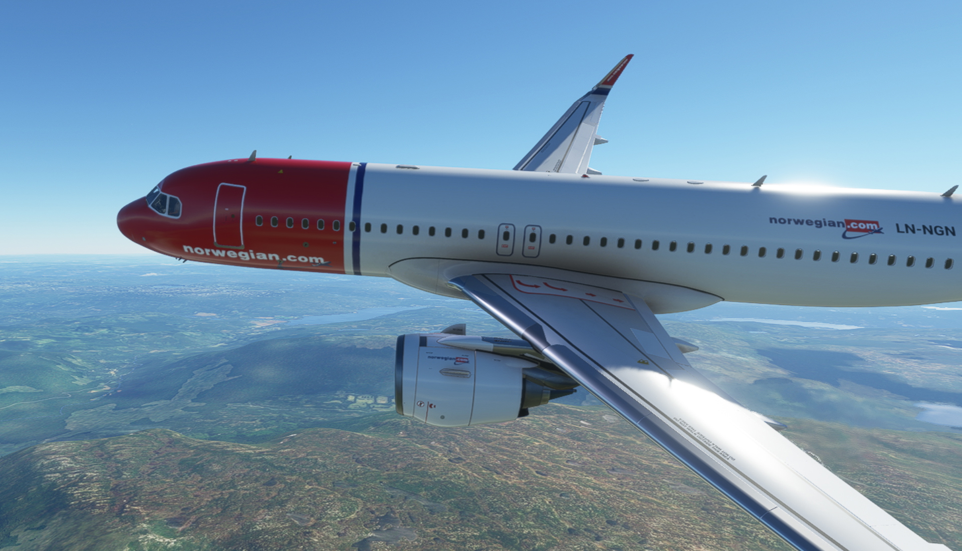 [A32NX] A320 Neo | Norwegian | 8K | - MSFS Add-on - Flightsim.to