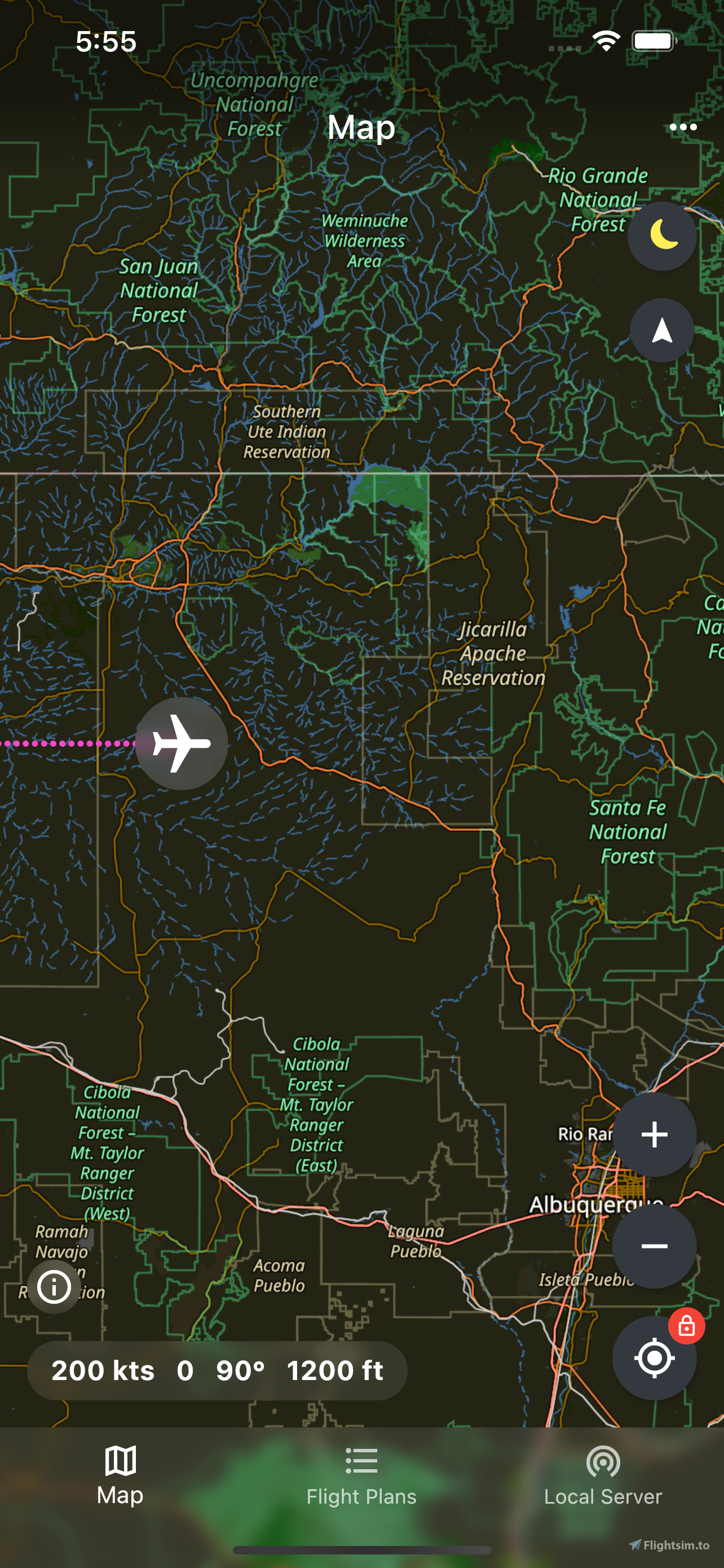 FS Pilot - Moving Map with Teleport - Android client for Microsoft ...