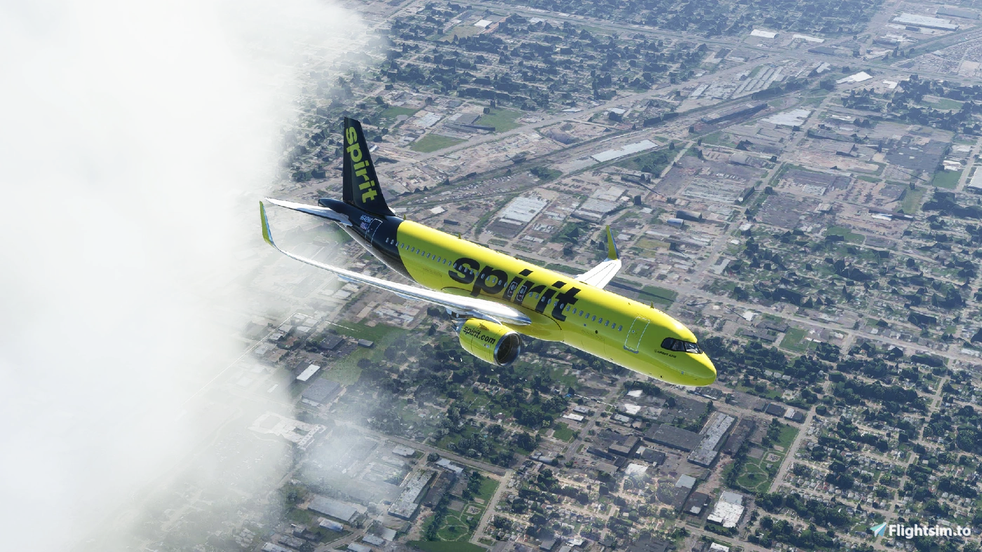 Spirit - "Black Tail" [8K] - FBW A32NX for Microsoft Flight Simulator ...