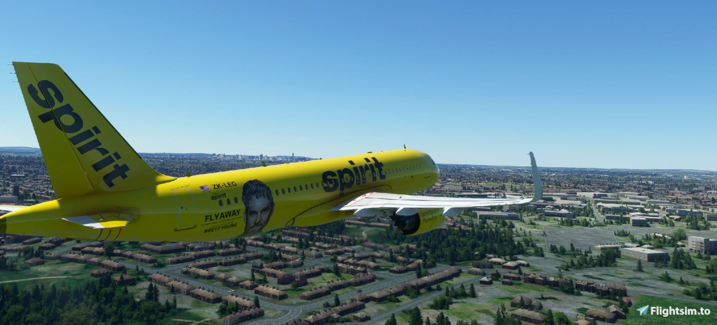 [A32NX] Airbus A320neo - Spirit FlyAway for Microsoft Flight Simulator ...