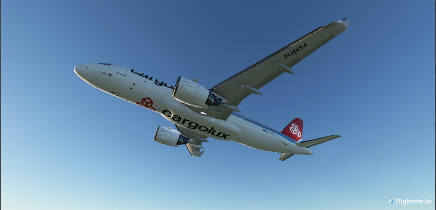 [A32NX] FlyByWire and all mod | Airbus A320neo CARGOLUX | in [8k ...