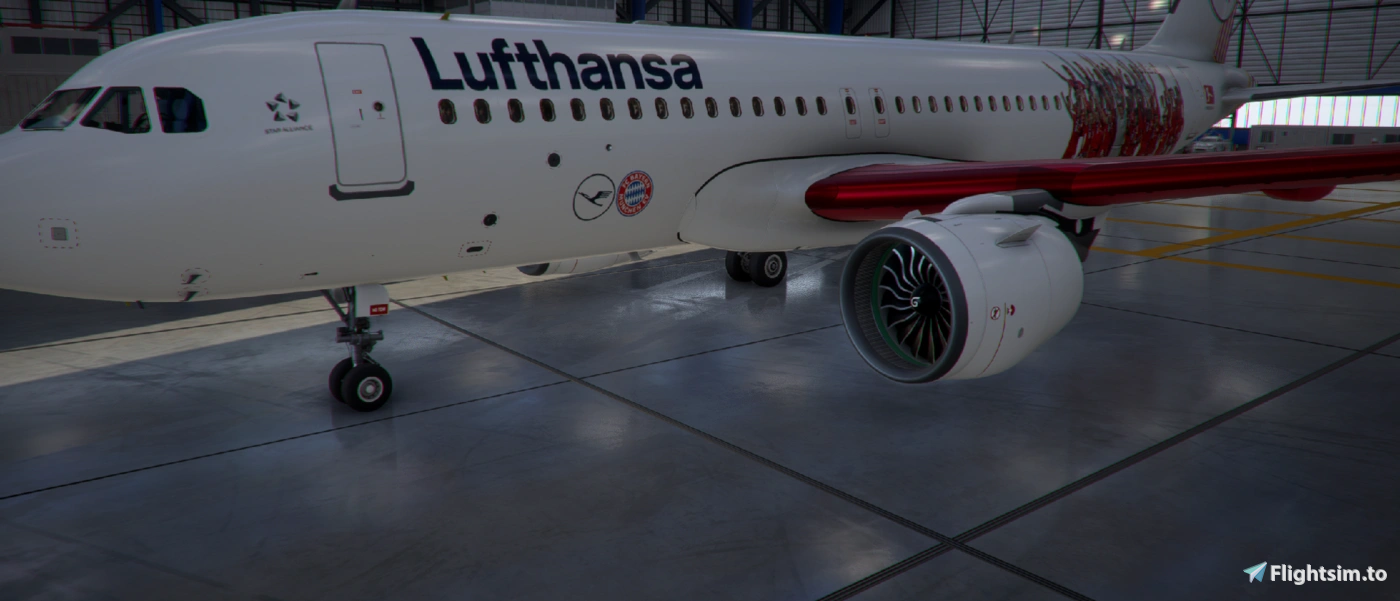 [A32NX] Airbus A320neo - FC Bayern for Microsoft Flight Simulator | MSFS