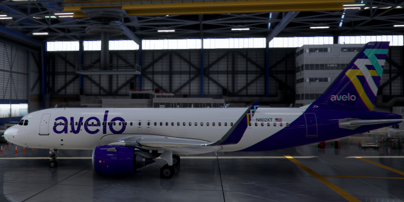 [A32NX] FlyByWire | Airbus A320neo Avelo Airlines N802XT in 8k for ...