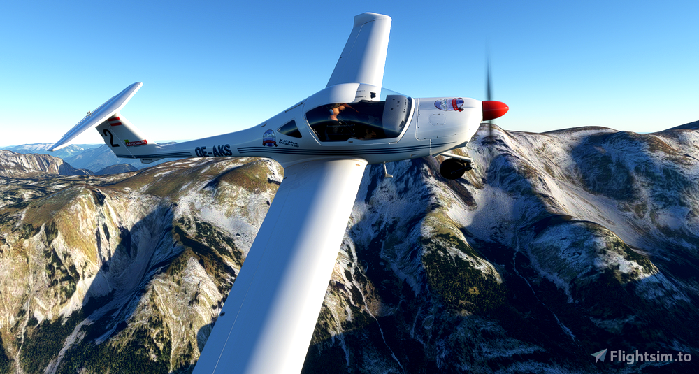 Diamond DV20 Katana - OE-AKS (White Wings Formation) のために Microsoft ...