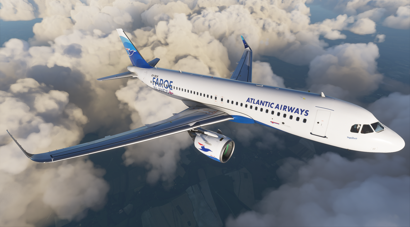 FBW A32NX Atlantic Airways | 4K pour Microsoft Flight Simulator | MSFS