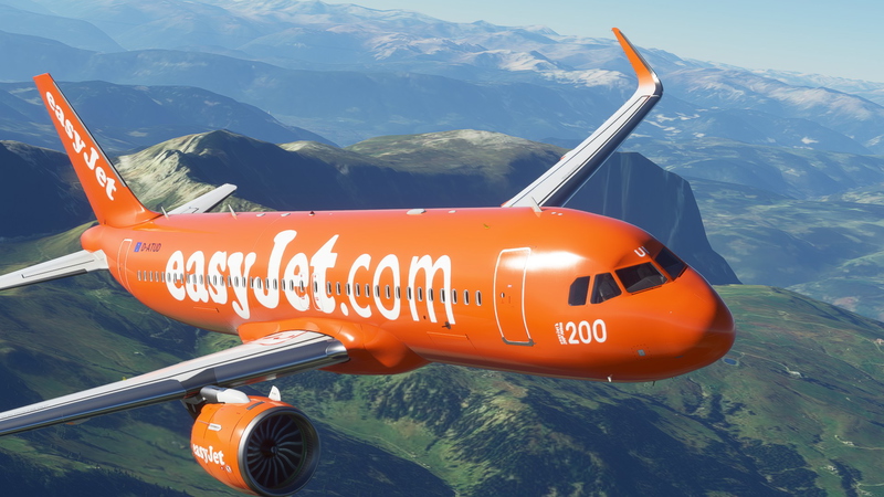 FBW A32NX EasyJET,RG2, BluePanorama All in one pack for Microsoft ...