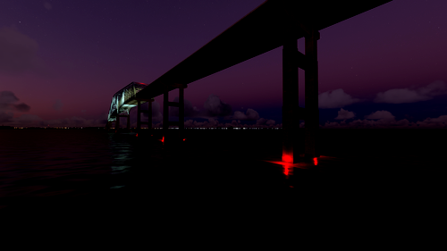 Francis Scott Key Bridge - Baltimore » Microsoft Flight Simulator