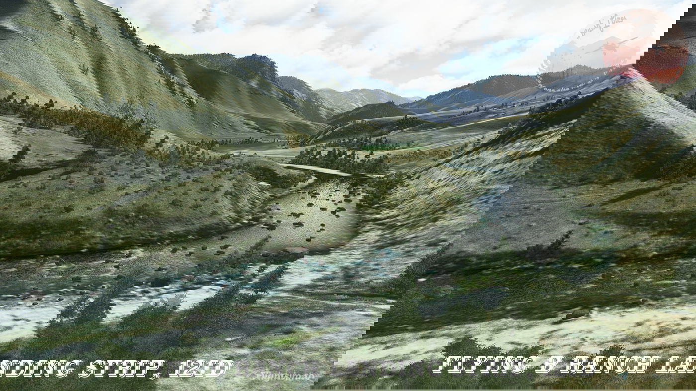 Flying B Ranch Landing Strip 12ID, Idaho, USA for Microsoft Flight ...