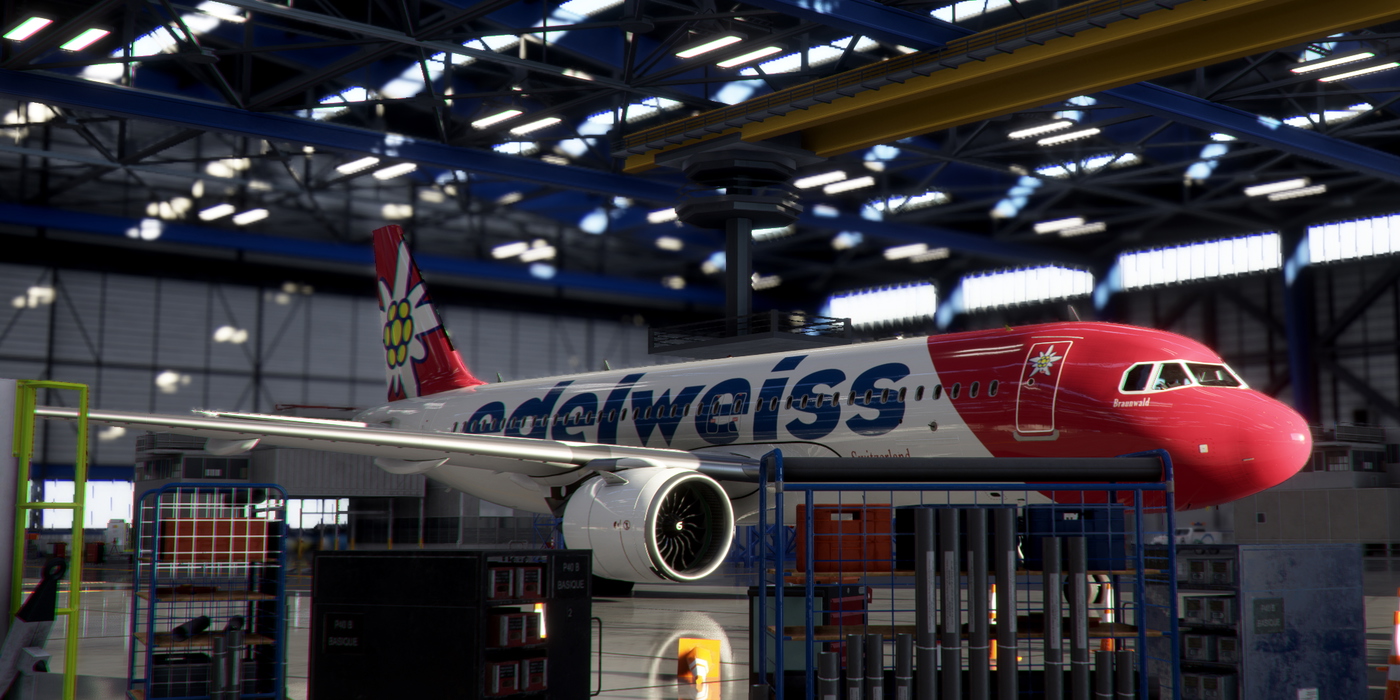 [A32NX] FlyByWire | Airbus A320neo Edelweiss HB-IJW for Microsoft ...