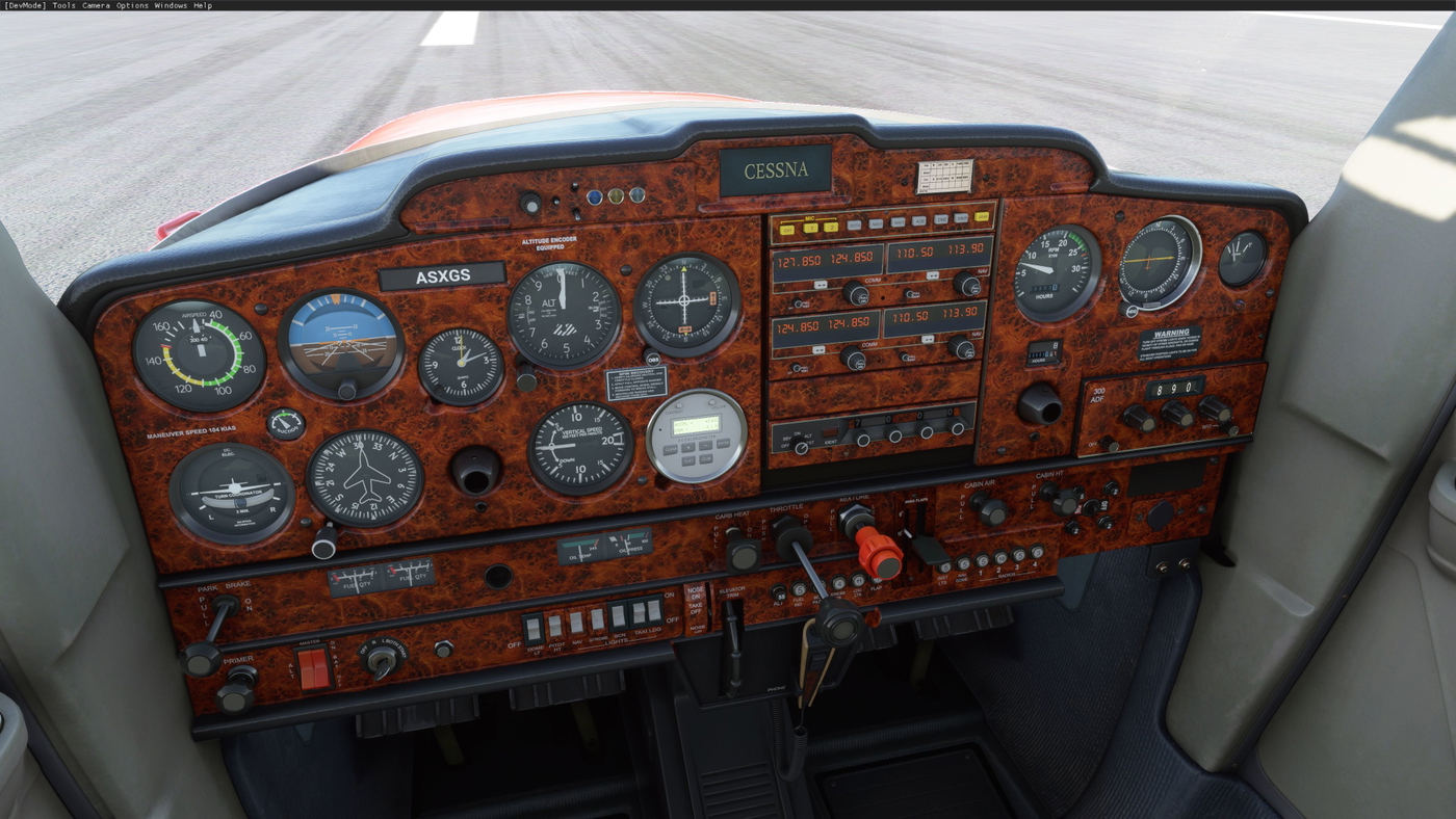 C152_Panels_Textures for Microsoft Flight Simulator | MSFS