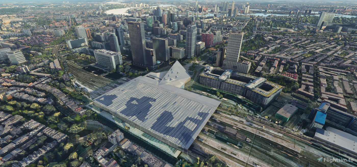 Rotterdam - City for Microsoft Flight Simulator | MSFS