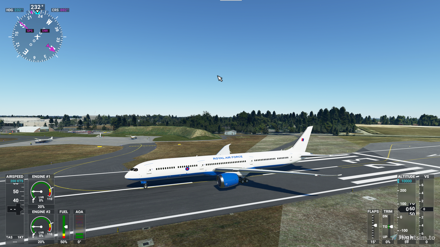 RAF 787 White for Microsoft Flight Simulator | MSFS