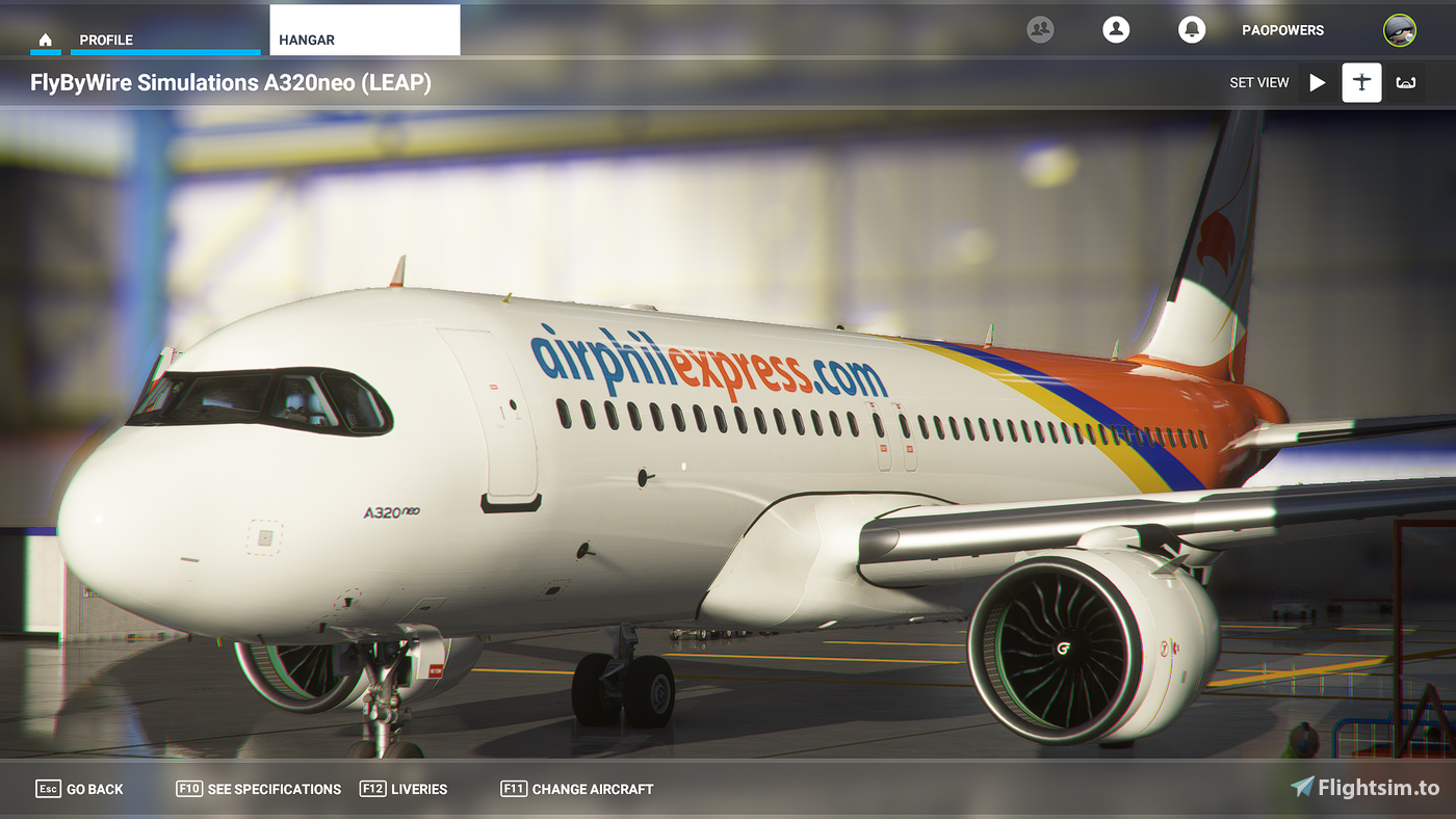 [A32NX] Airphil Express A320neo for Microsoft Flight Simulator | MSFS
