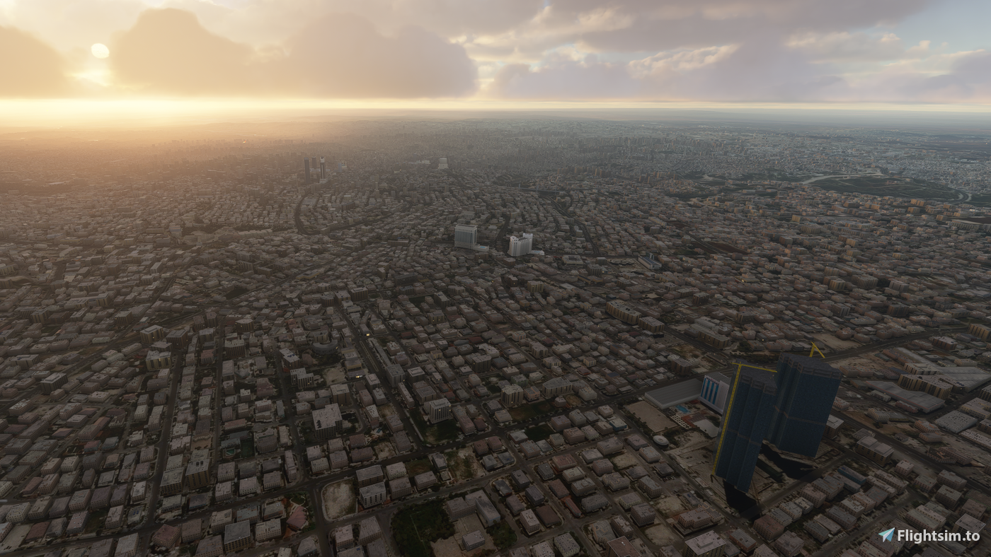 Amman, Jordan City Pack for Microsoft Flight Simulator | MSFS