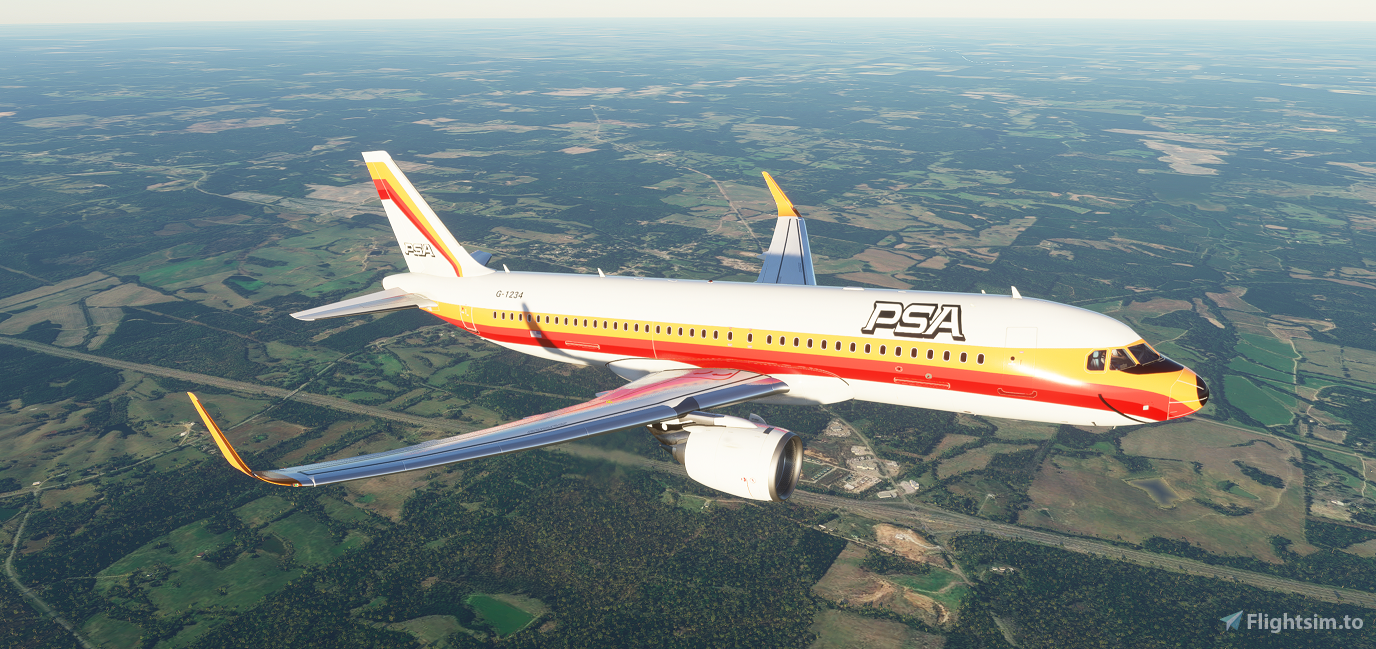 [A32NX] Pacific Southwest Airlines Livery for FBW A320 for Microsoft ...