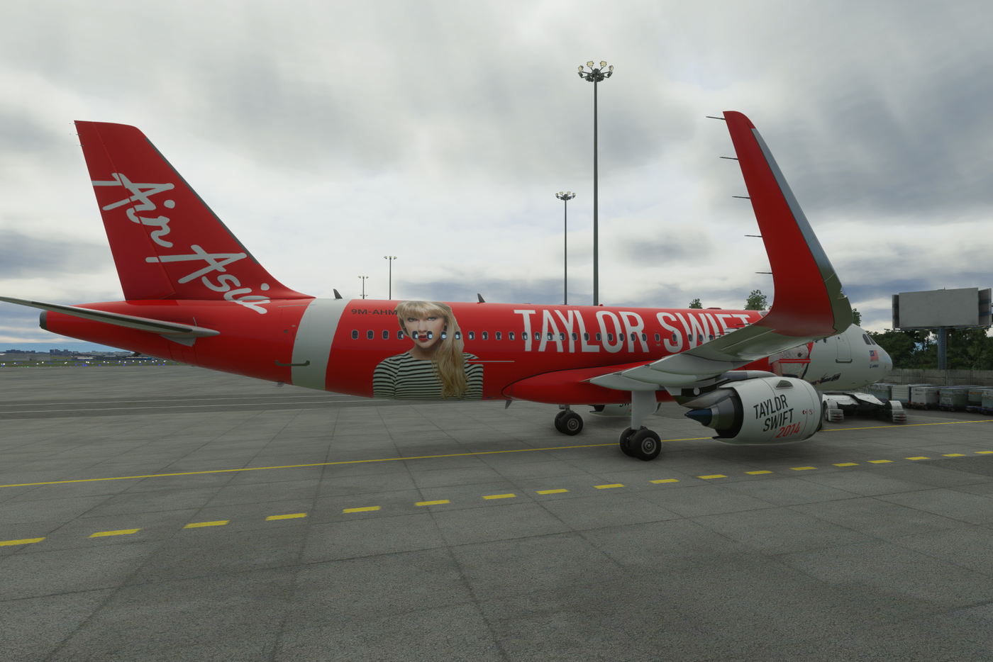 [A32NX] Airbus A320 NX Air Asia 'Red Tour' Swiftbus (FlyByWire) for ...