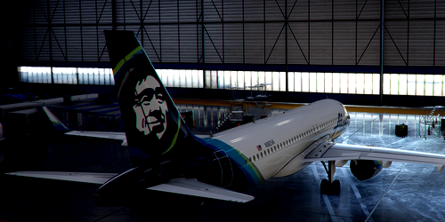 [A32NX] Airbus A320neo Alaska Airlines N362VA in 8k » Microsoft Flight ...