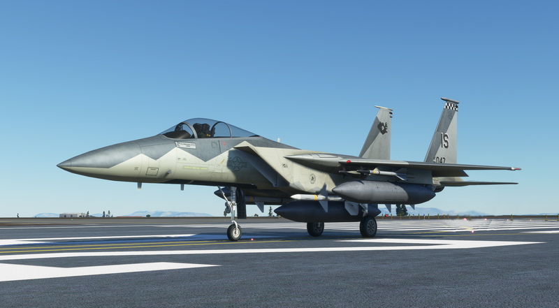 DC Designs F-15 Liveries for Microsoft Flight Simulator | MSFS