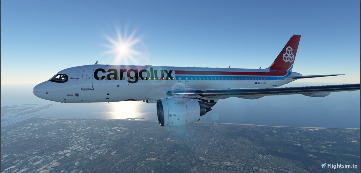 [A32NX] FlyByWire and all mod | Airbus A320neo CARGOLUX | in [8k ...