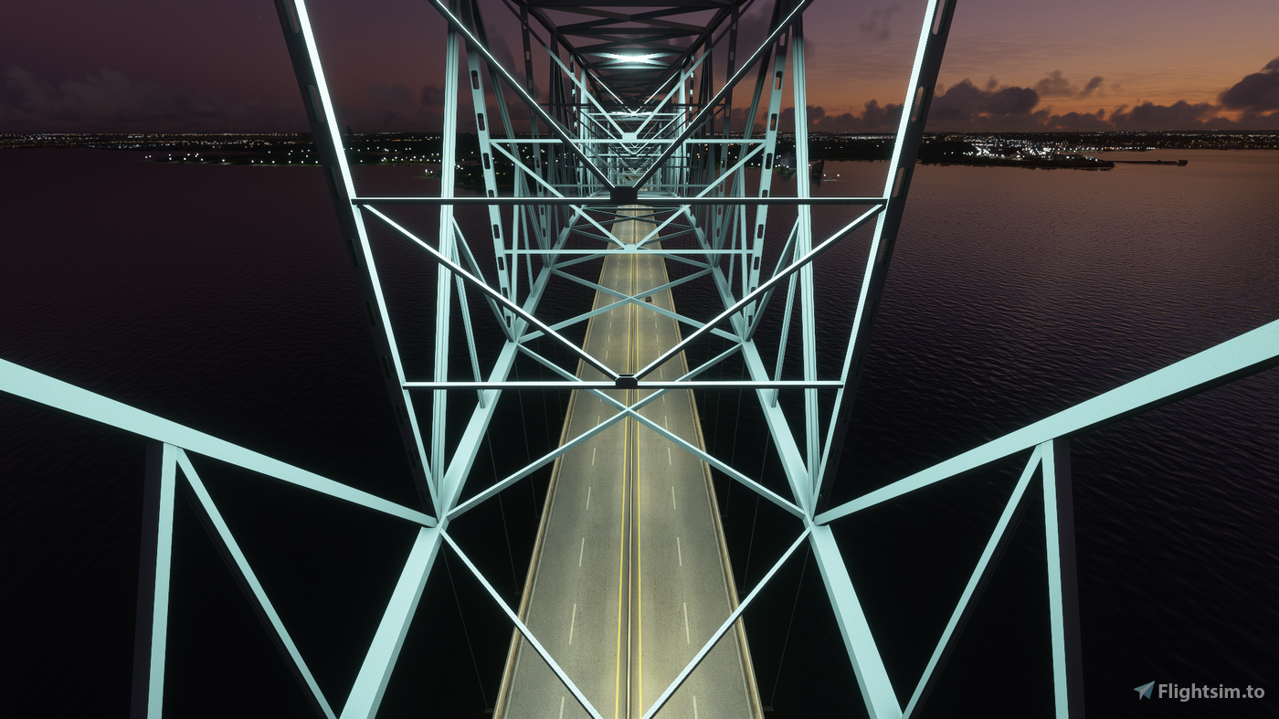 Francis Scott Key Bridge - Baltimore for Microsoft Flight Simulator | MSFS