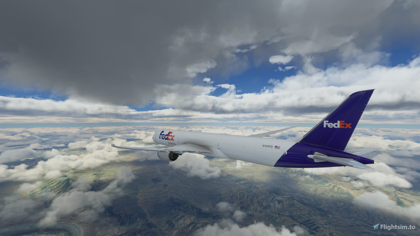 FedEx Boeing 787-10 | Fictional | 4K | Discontinued for Microsoft ...