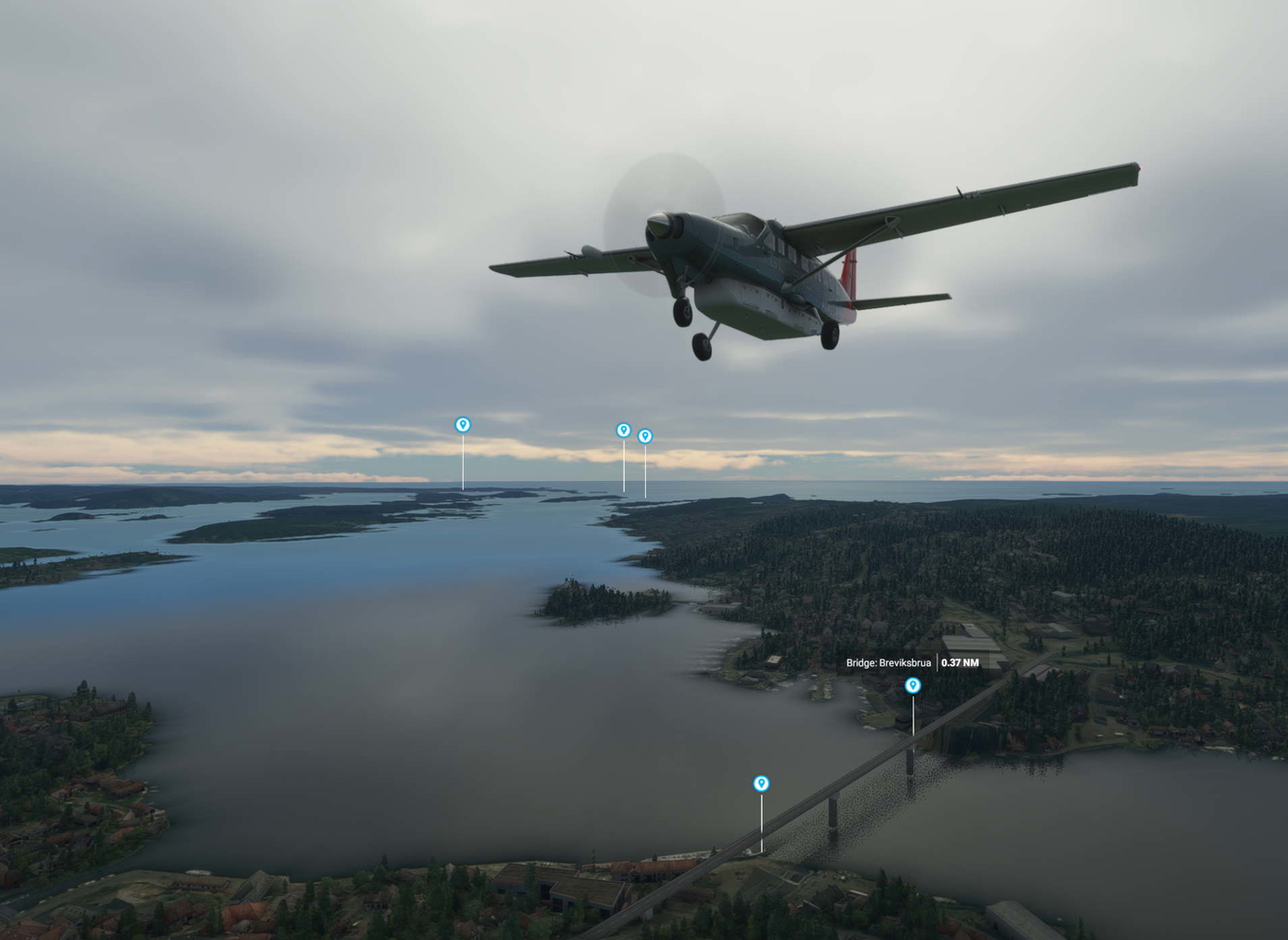 World Points of Interest - Norway for Microsoft Flight Simulator | MSFS