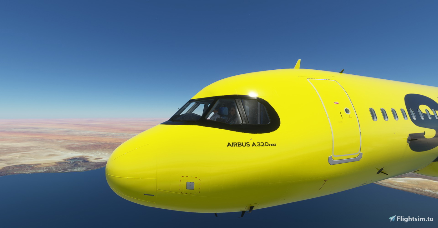 [A32NX] Spirit Airlines voor Microsoft Flight Simulator | MSFS