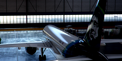 [A32NX] Airbus A320neo Alaska Airlines N362VA in 8k » Microsoft Flight ...