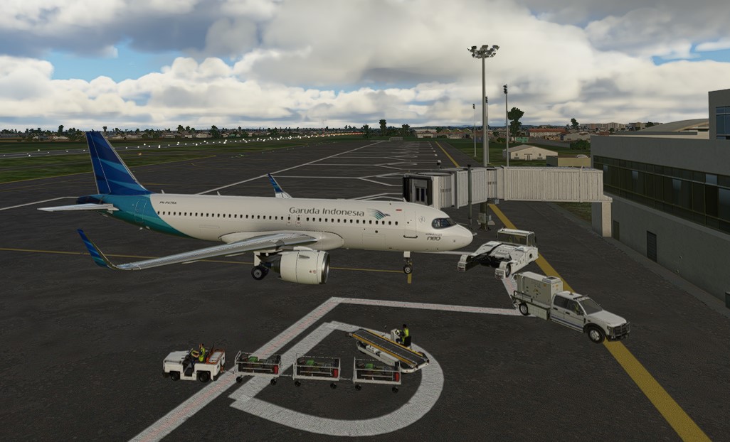 [A32NX]Garuda Indonesia FlyByWire для Microsoft Flight Simulator | MSFS