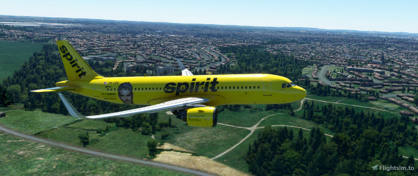 [A32NX] Airbus A320neo - Spirit FlyAway for Microsoft Flight Simulator ...