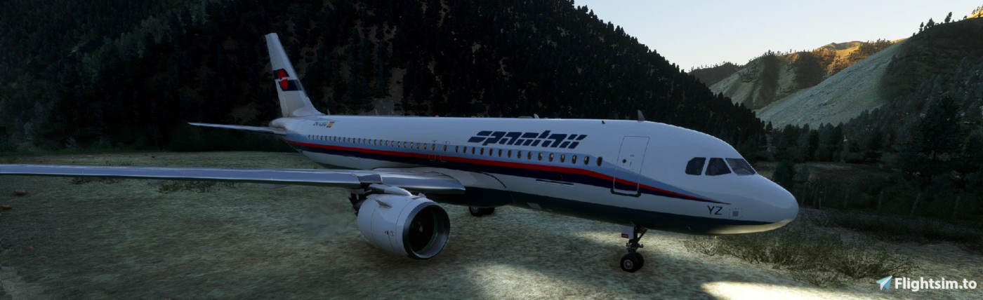 [A32NX] Airbus A320neo - Spantax for Microsoft Flight Simulator | MSFS