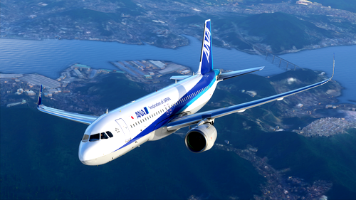 [A32NX] FBW A320neo ANA All Nippon Airways JA219A(4K) - Sharklets Fixed » Microsoft Flight Simulator