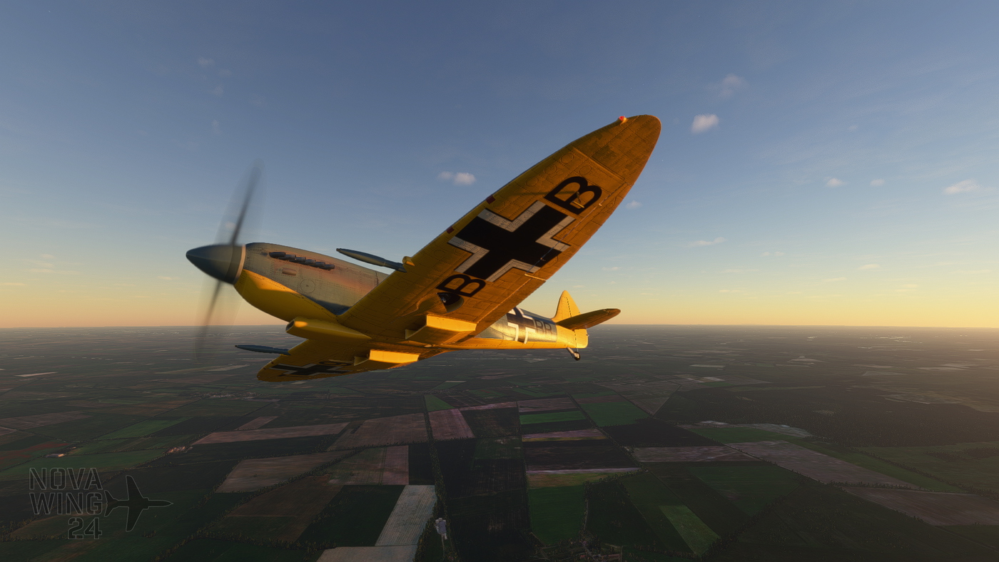 Supermarine Spitfire PR Mk IX MB945 / T9+BB for Microsoft Flight ...