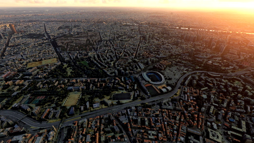Paris » Microsoft Flight Simulator