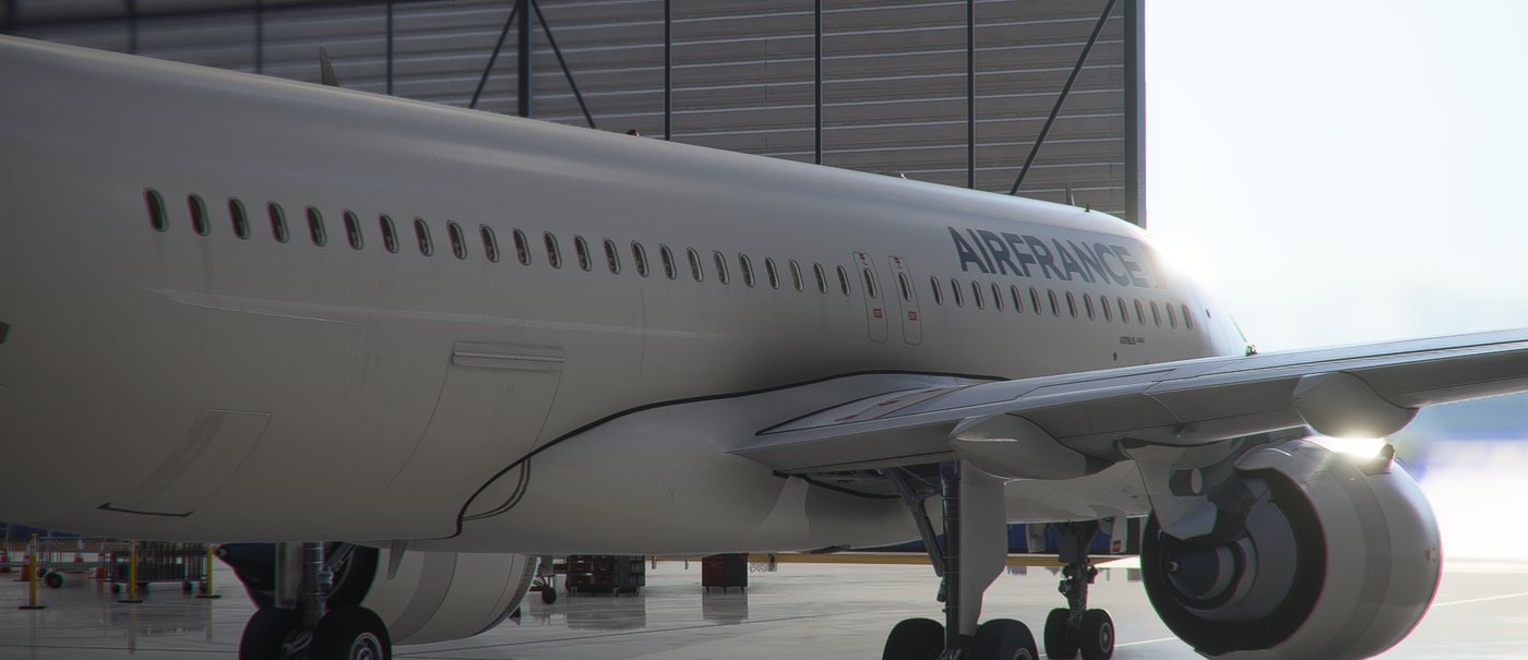 [FBW] [A32NX] AirFrance (Dirty Version) [10K] No Text Mirroring for ...