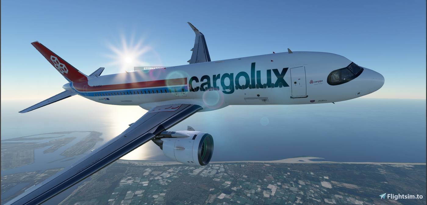 [A32NX] FlyByWire and all mod | Airbus A320neo CARGOLUX | in [8k ...