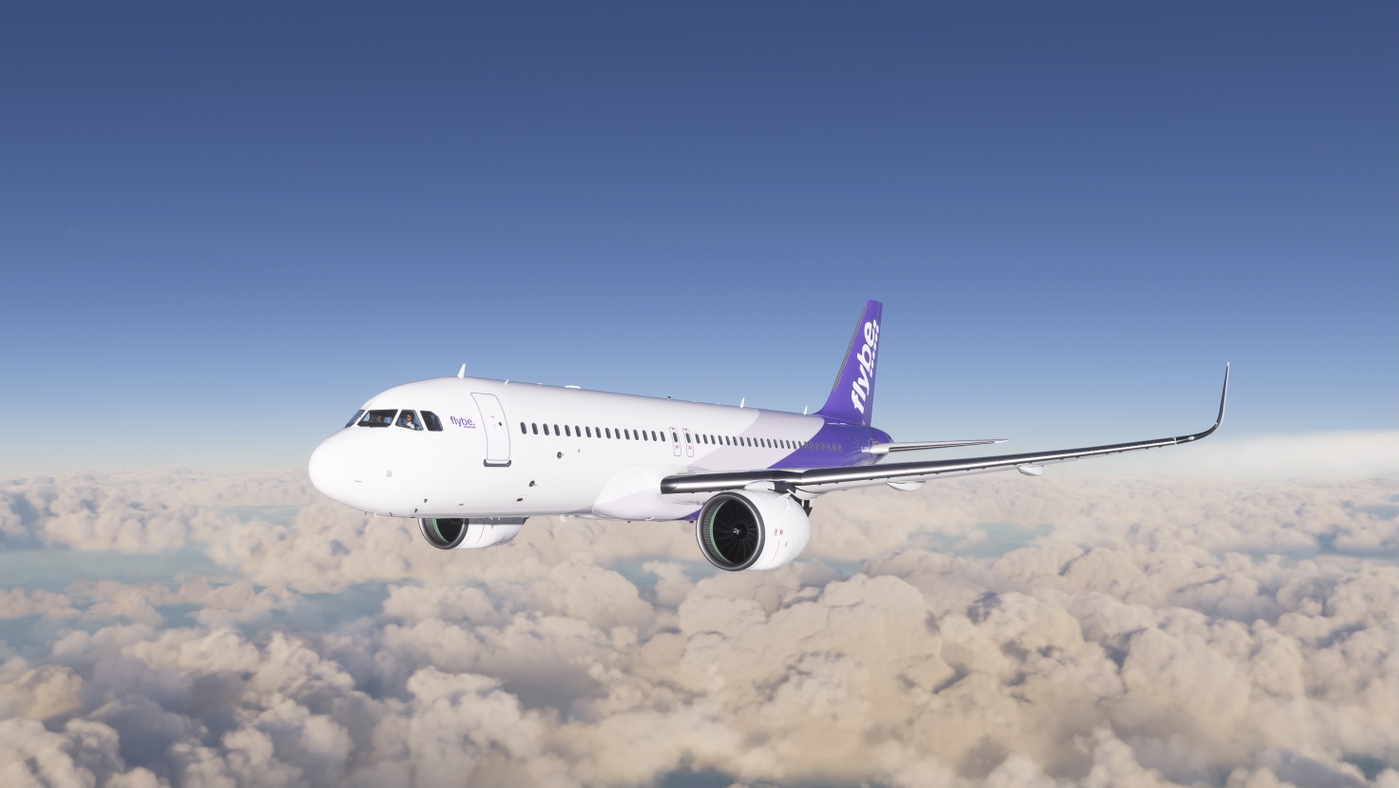 Airbus A320neo Flybe (2018 Livery) - 8K for Microsoft Flight Simulator ...