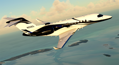 Cessna Citation Longitude N233CL » Microsoft Flight Simulator
