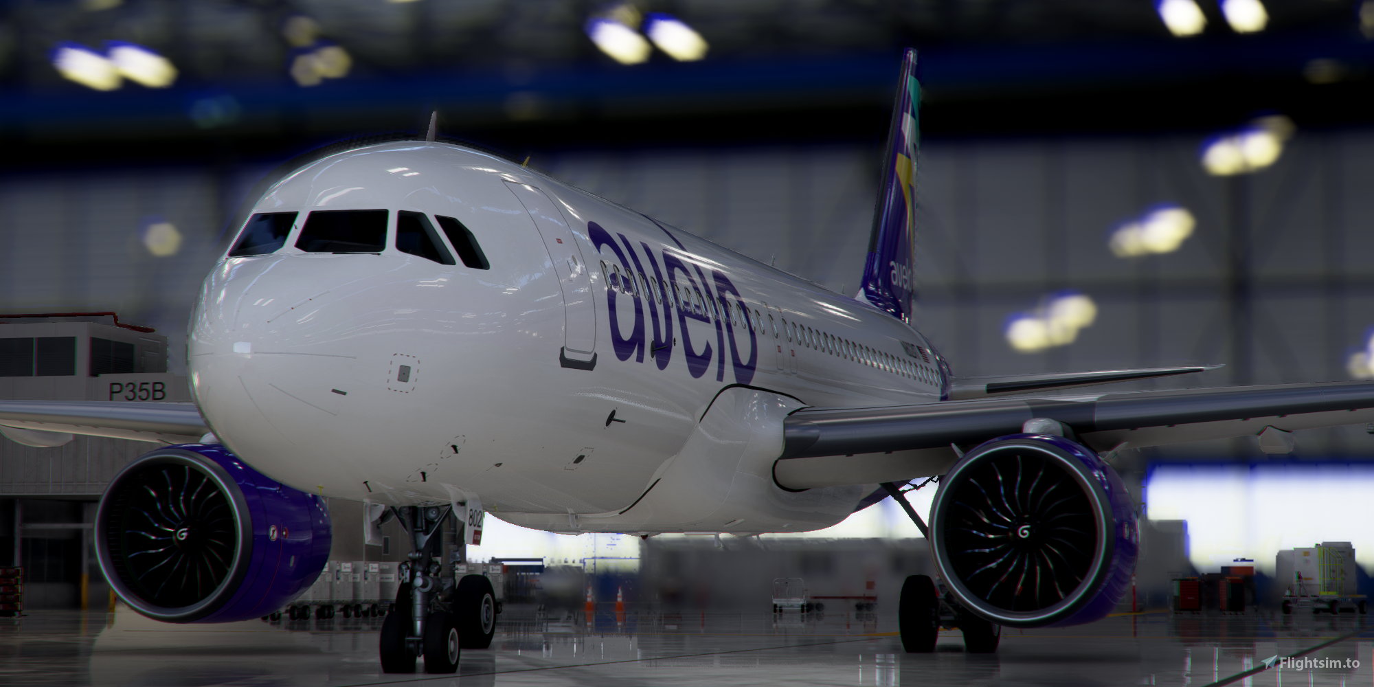 [A32NX] FlyByWire | Airbus A320neo Avelo Airlines N802XT in 8k for ...