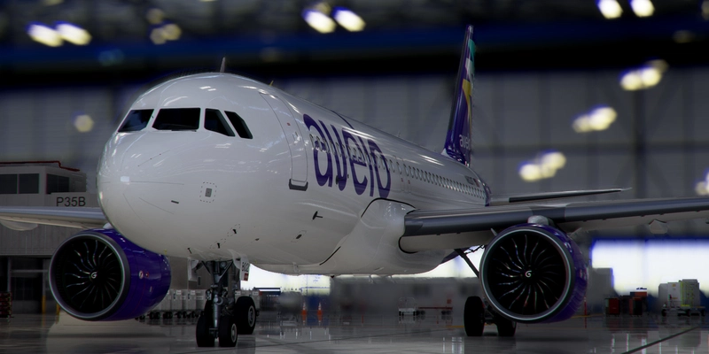 [A32NX] FlyByWire | Airbus A320neo Avelo Airlines N802XT in 8k for ...