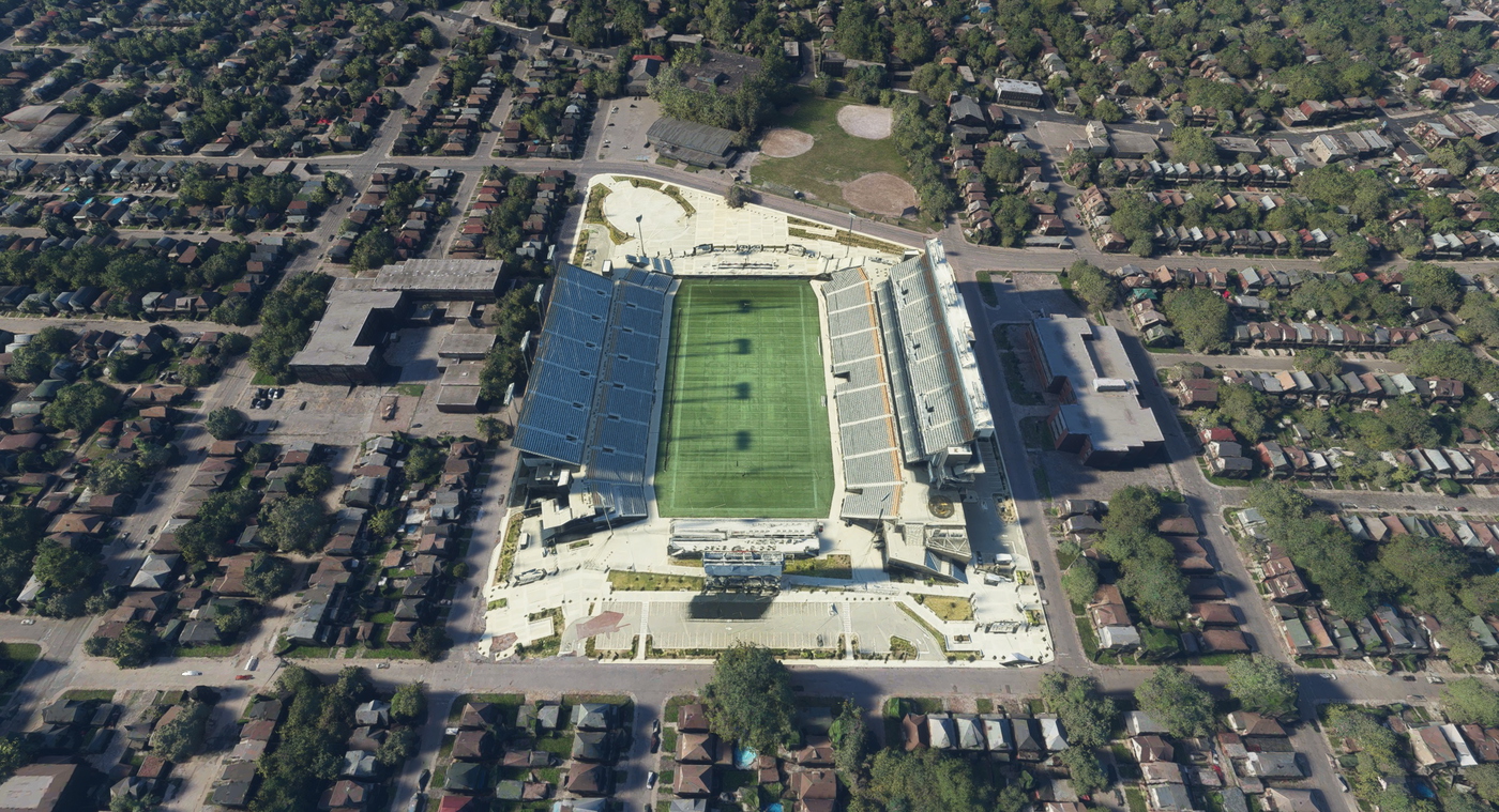 Tim Hortons Field, Hamilton, Ontario for Microsoft Flight Simulator | MSFS