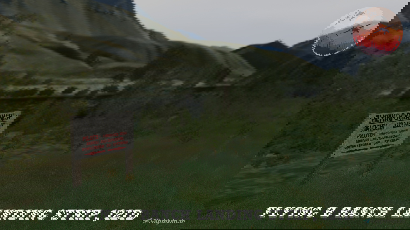 Flying B Ranch Landing Strip 12ID, Idaho, USA for Microsoft Flight ...