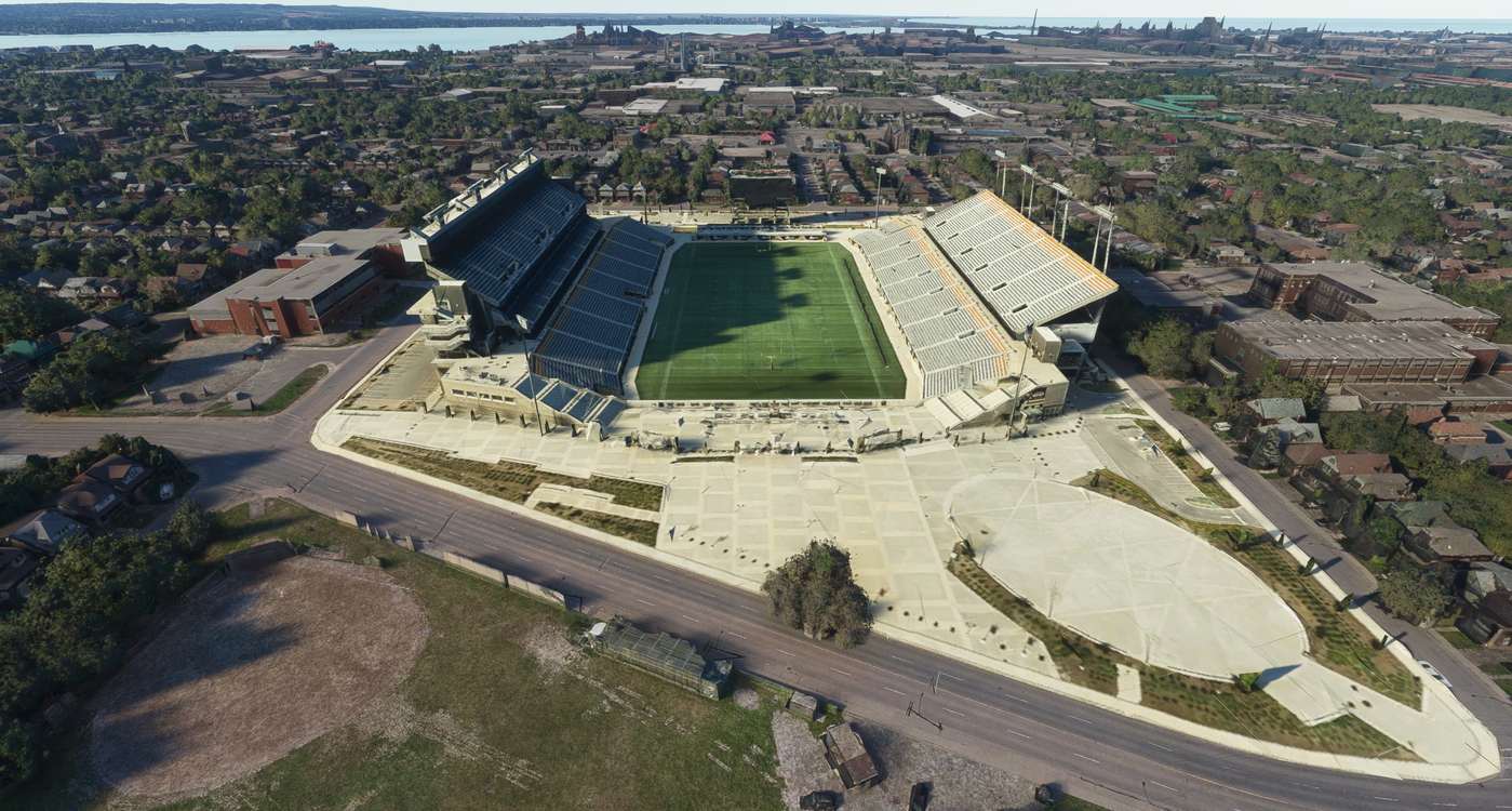 Tim Hortons Field, Hamilton, Ontario for Microsoft Flight Simulator | MSFS